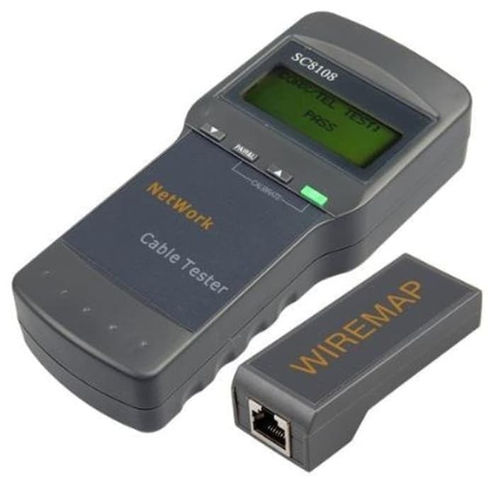Jual Network Cable Tester Digital SC8108 / Kabel LAN Tester Digital ...