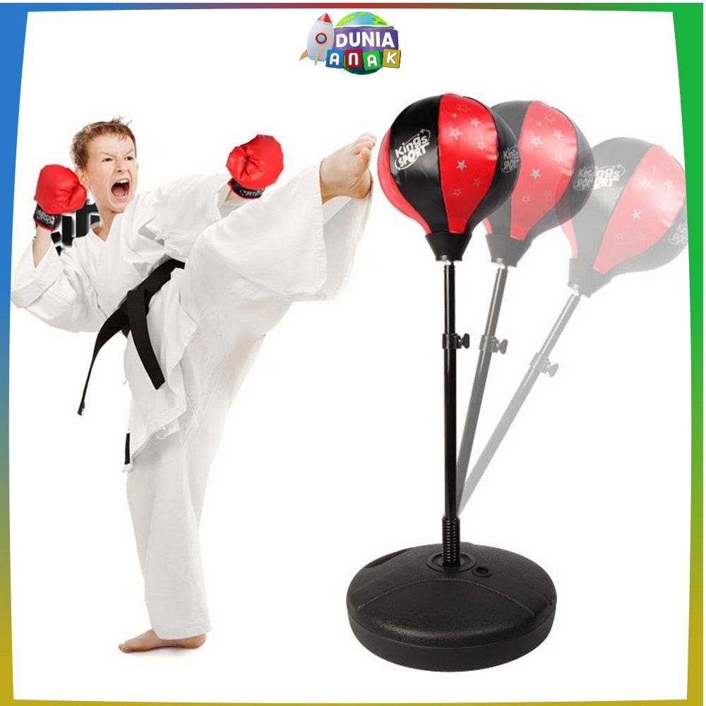 Jual Childrens Boxing Toys Mainan Alat Latihan Tinju Set Anak / Sarung Tinju Maenan Samsak Tinju ...