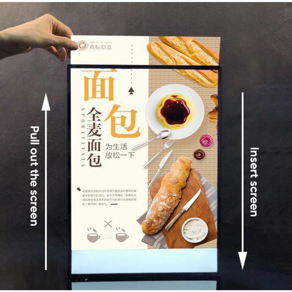 Jual Slim Light Box Frame Led Neon box Slim Frame Banner Advertising ...