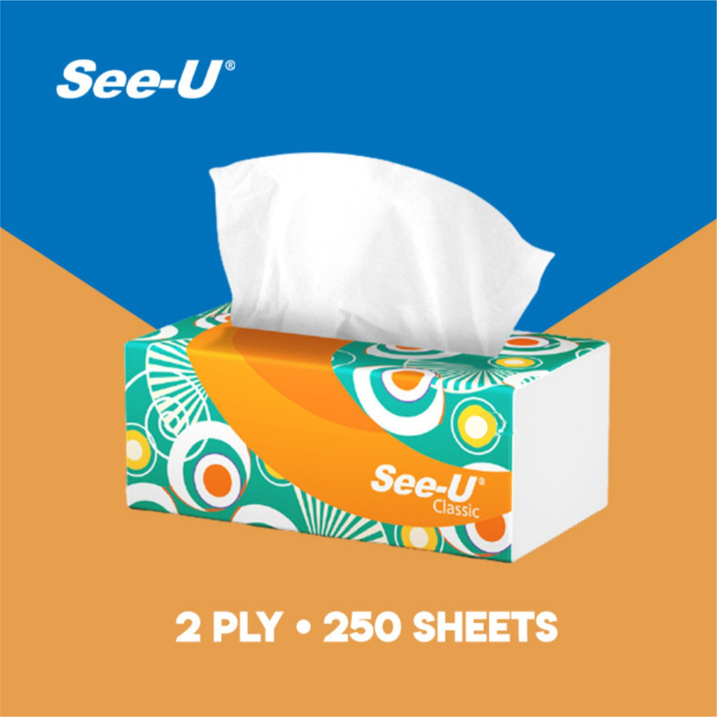 Jual LIVI - See-U Classic Facial Tissue 250Sheets (2ply) | Shopee Indonesia