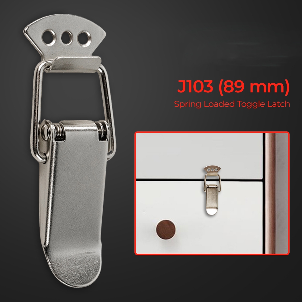 Jual Kaitan Peti Grendel Spring Loaded Toggle Latch Catch Hasp J103 ...