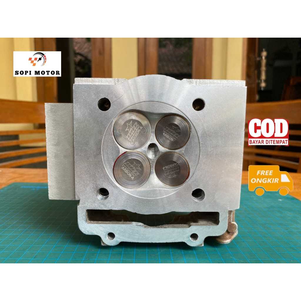 Jual CYLINDER BLOK HEAD NMAX, AEROX, LEXI KLEP 22/19, 23/20, 25/22, 27/ ...