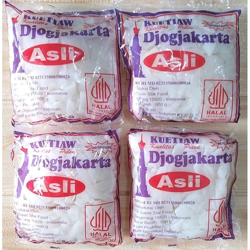 Jual MURAH Kwetiau Basah Halal MUI "KEMASAN BARU" / Kwetiaw Basah / Kue ...