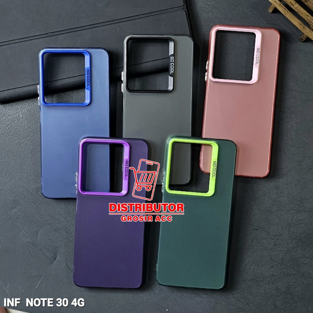 Jual INFINIX NOTE 30 4G CASE IMD HYBRID PLATE HOLOGRAM CASE SOCOOL ...