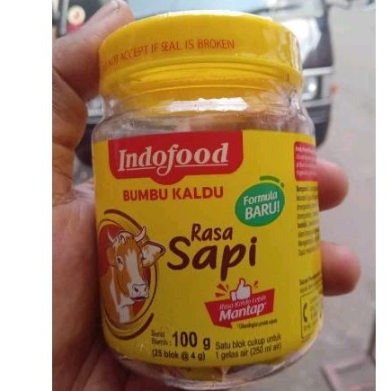 Jual Indofood kaldu blok penyedap rasa sapi 1 tube isi 24 maggi blok ...