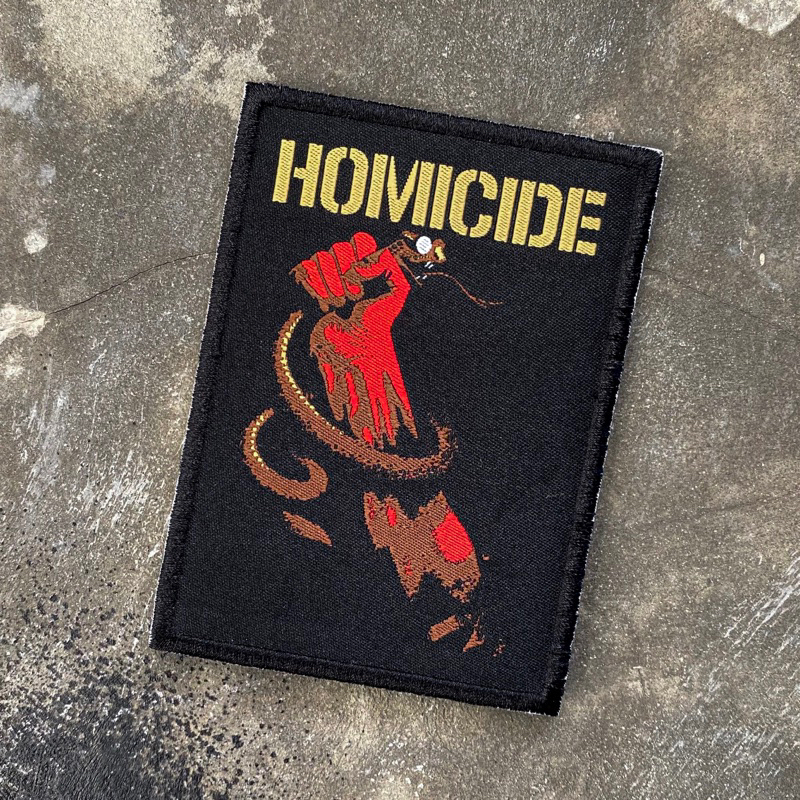 Jual Woven Patch Homicide - Illsurrekshun | Shopee Indonesia