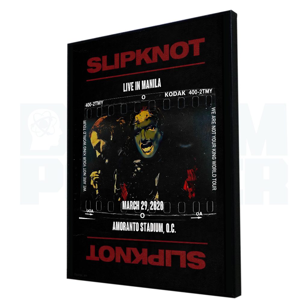 Jual Poster Band Frameblock Ukuran A3 30x40 cm | Poster Konser Slipknot ...