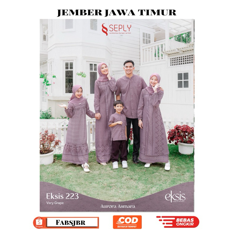 Jual SARIMBIT EKSIS KELUARGA EKSIS 223 VERY GRAPE | Shopee Indonesia