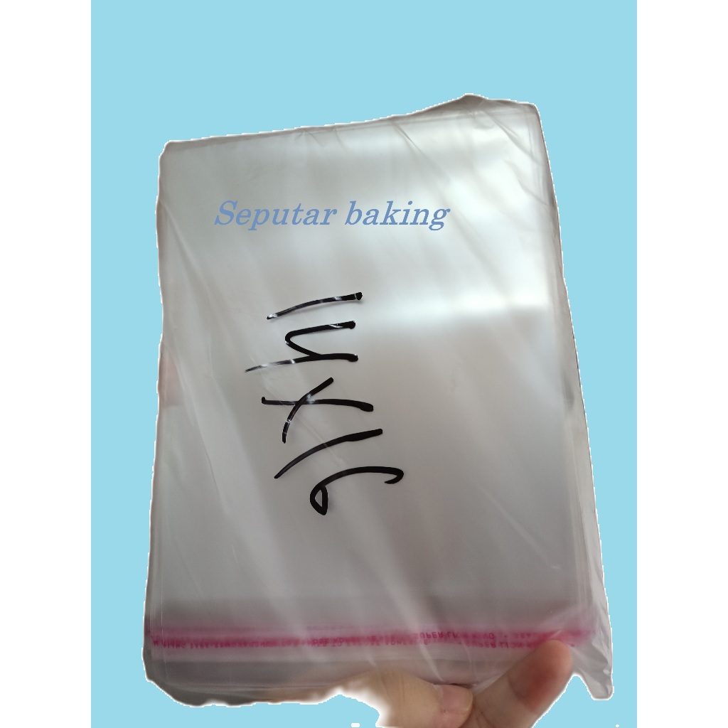 Jual plastik Opp Roti / Plastik Roti (TEBAL) 14x16 / 16x17 / 12x22 ...