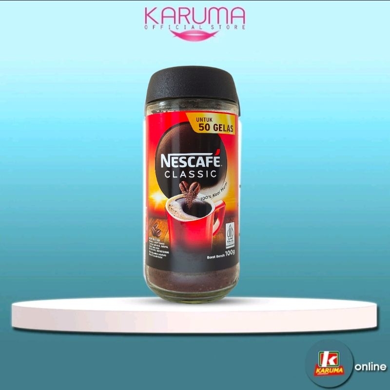 Jual Nescafe Classic Robusta Blend Coffee 100gr | Shopee Indonesia