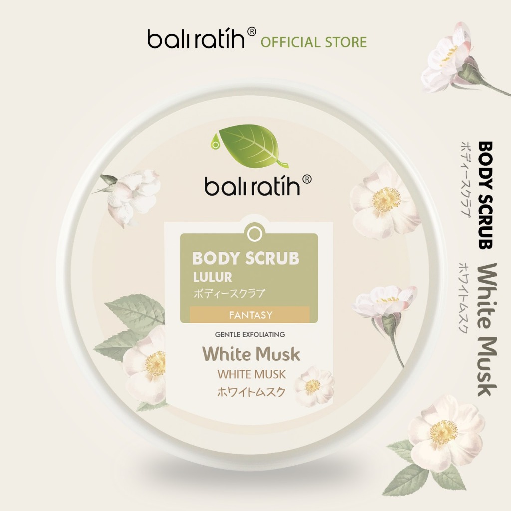 Jual Bali Ratih Lulur / Body Scrub Fantasy White Musk 100gr | Shopee ...