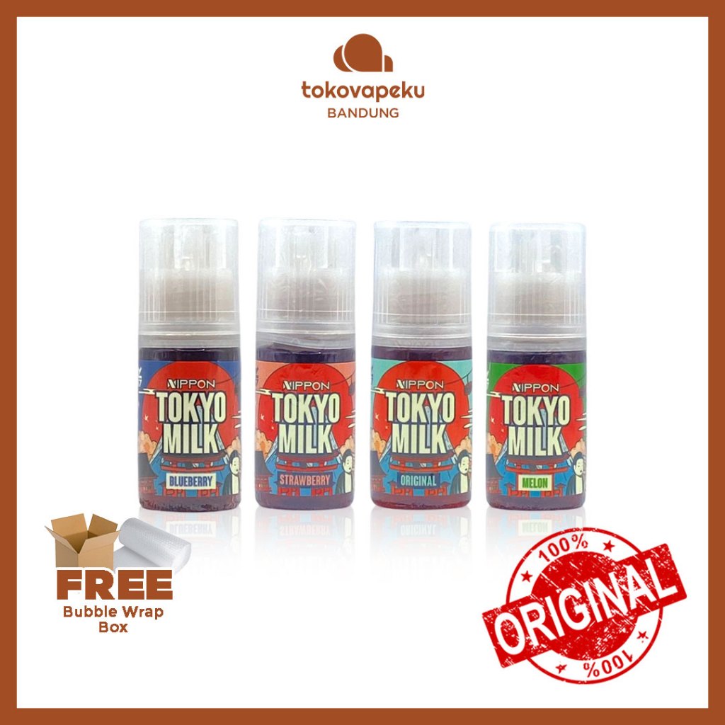 Jual NIPPON TOKYO MILK SERIES PODS FRIENDLY 14MG 30ML ORIGINAL by ...