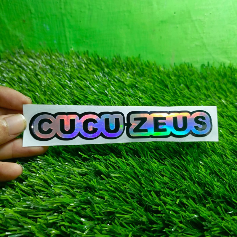 Jual stiker motor cucu zeus stiker cutting kekinian | Shopee Indonesia