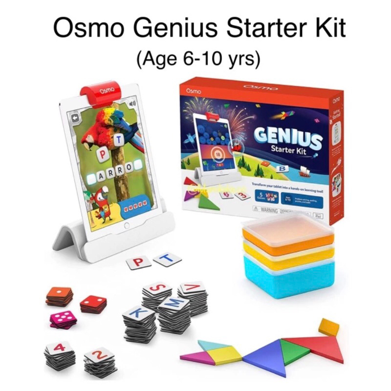 Jual OSMO Genius Starter Kit Mainan edukasi iPad educational game app osmo game | Shopee Indonesia