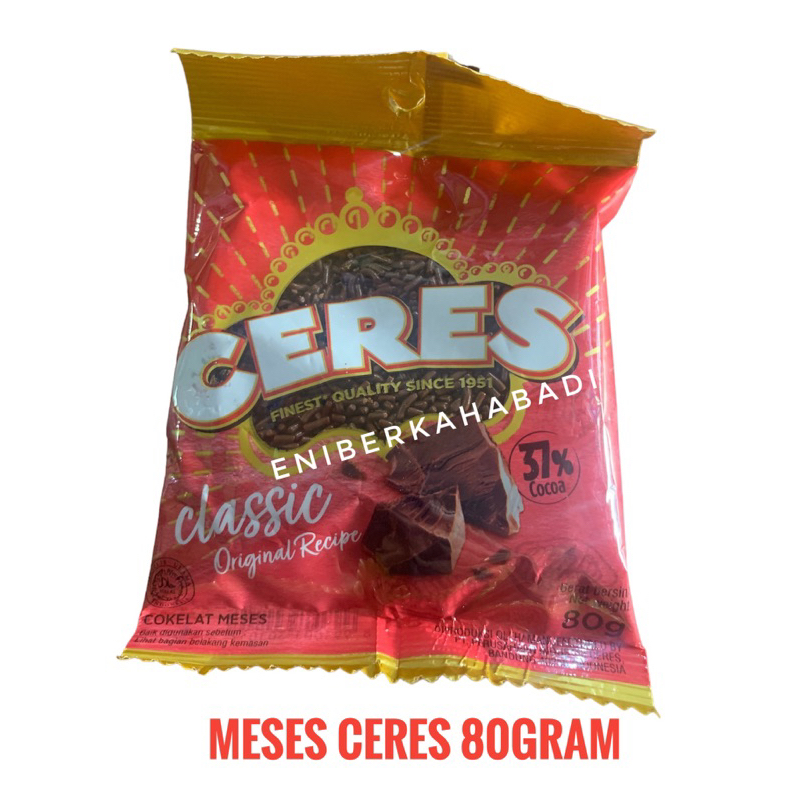Jual Mesis Ceres Classic exp September 2026 Original Recipe 80gram/per ...