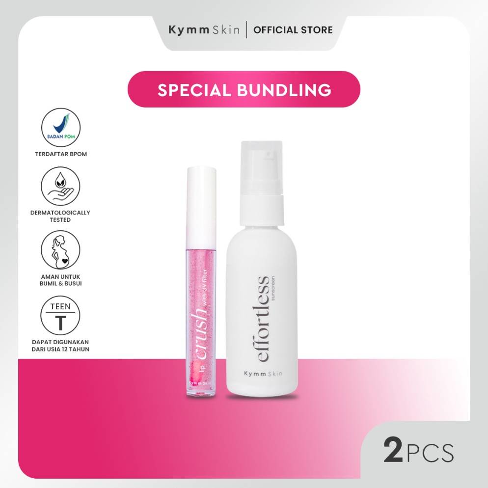 Jual KODE K98Q KYMM SKIN Effortless Sunscreen and Lip Crush Serum ...