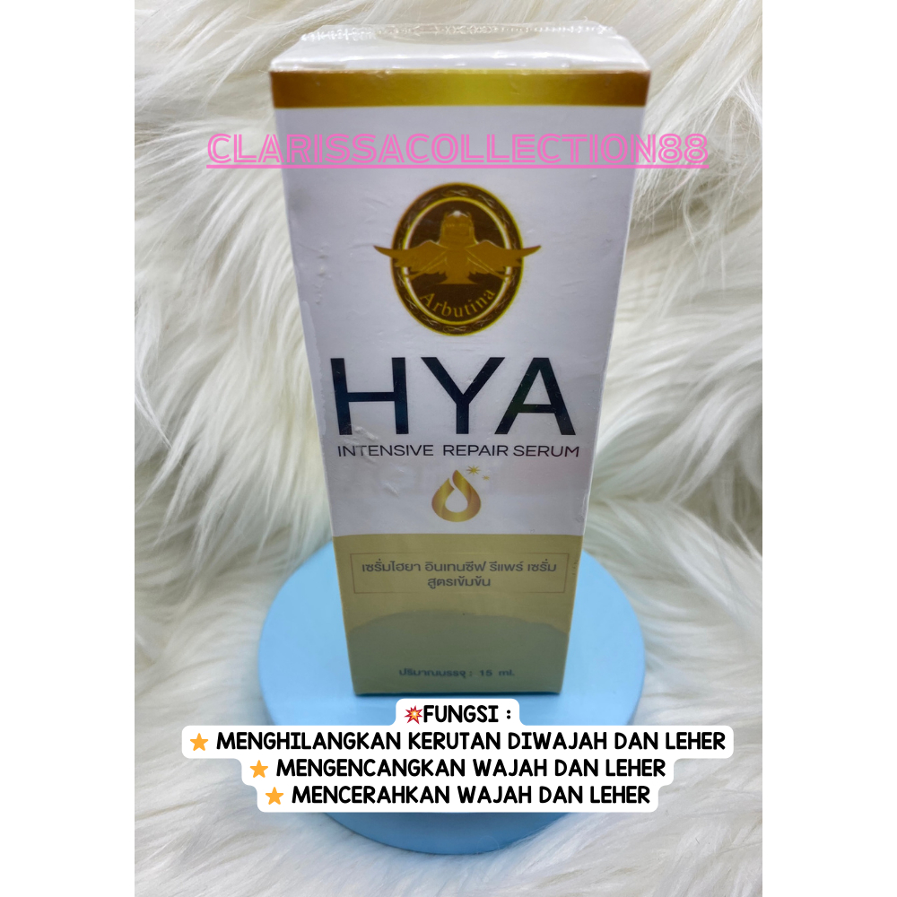 Jual ARBUTINA HYA INTENSIVE REPAIR SERUM 15 ml ORIGINAL THAILAND READY | Shopee Indonesia