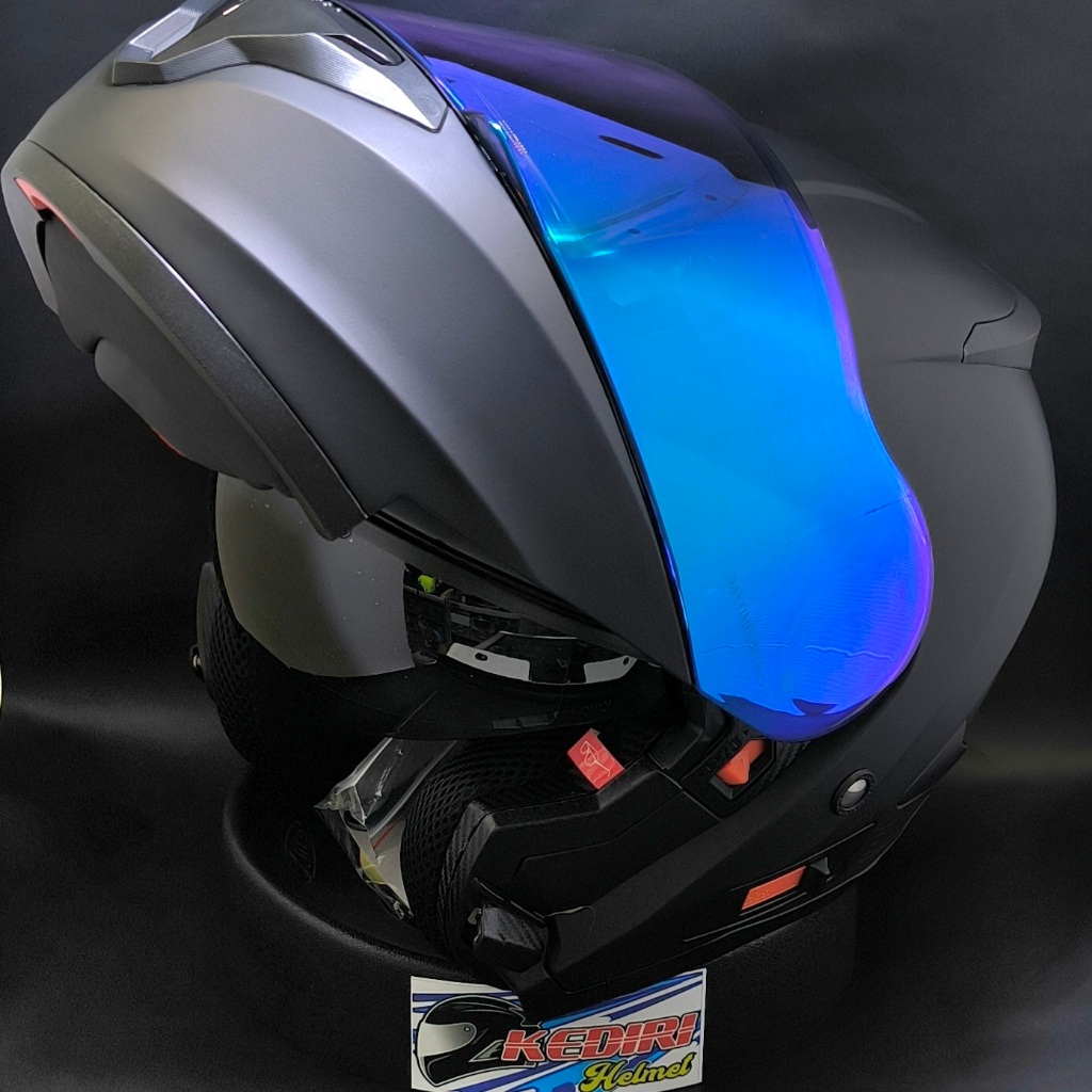 Jual Helm SNAIL M1 Modular polos free clear visor flip up | Shopee ...