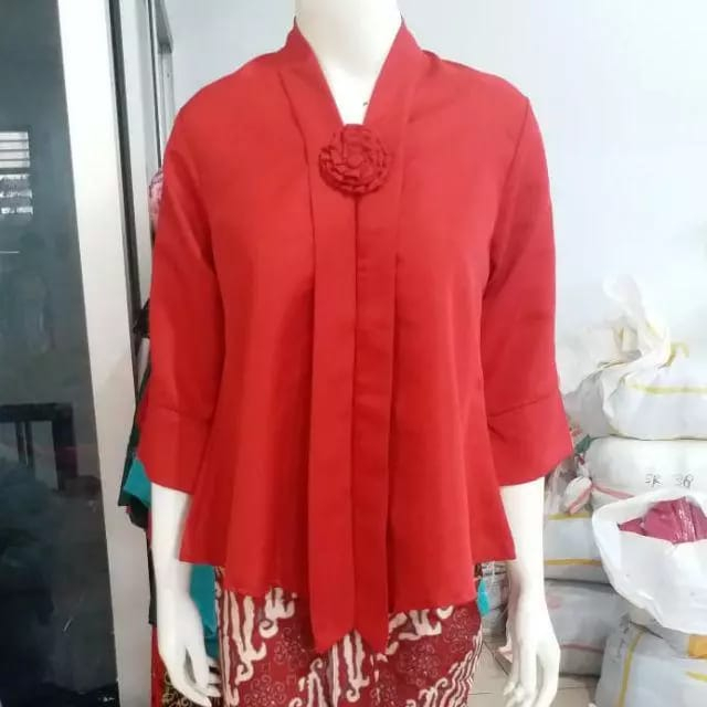 Jual ATASAN SAJA KEBAYA FLOY BALOTELLI JUMBO / KEBAYA ENCIM BAJU NATAL ...