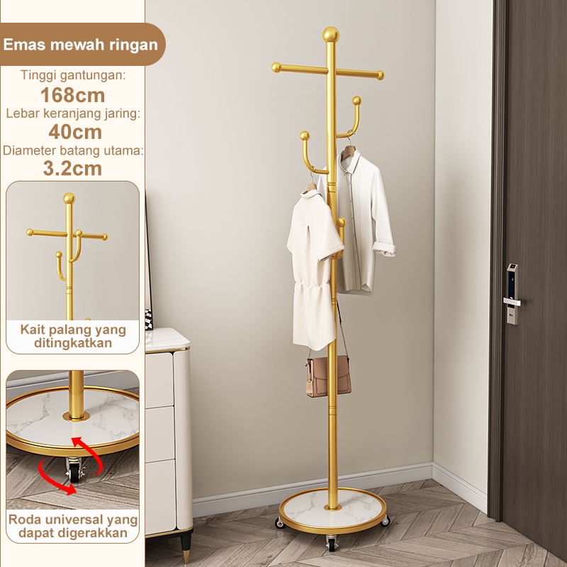 Jual Stand Hanger Gantungan Baju Tas Berdiri Rack Gantungan Tas Dan ...