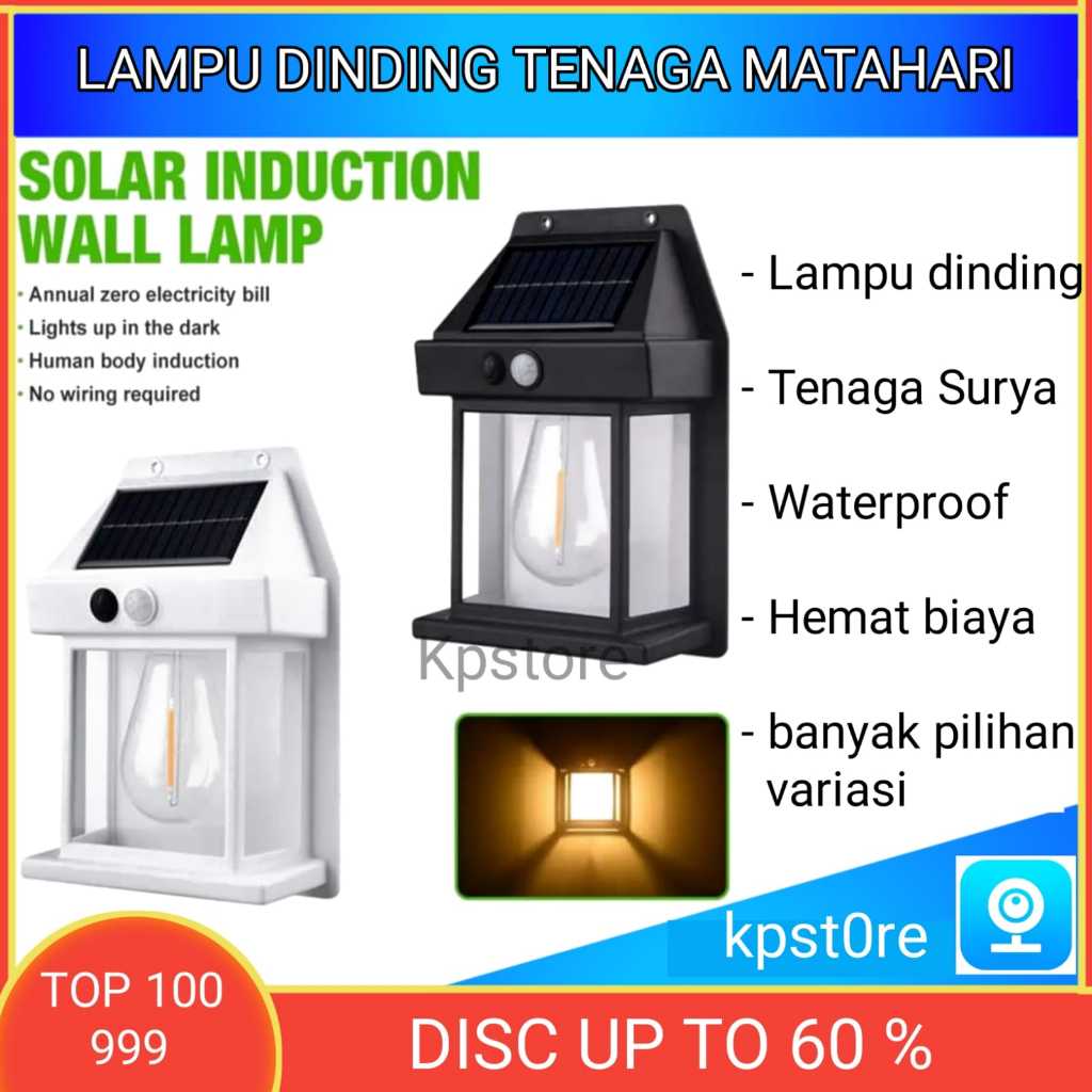 Jual LAMPU DINDING SOLAR PANEL TENAGA MATAHARI | LAMPU DINDING TENAGA ...
