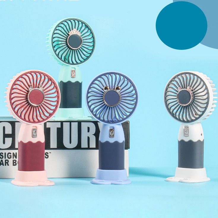 Jual Kipas Angin Mini Genggam 2 Warna Portable Handheld Mini Fan Low ...