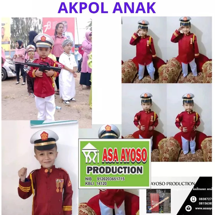 Jual AKPOL ANAK-Merk asa ayoso production NO IJIN USAHA 9120203651715 ...