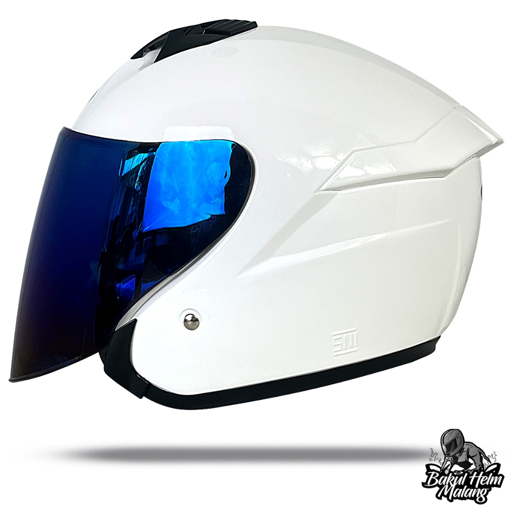 Jual Helm FOCUS SIGNATURE Solid Paket Ganteng | Helm Half Face Premium ...