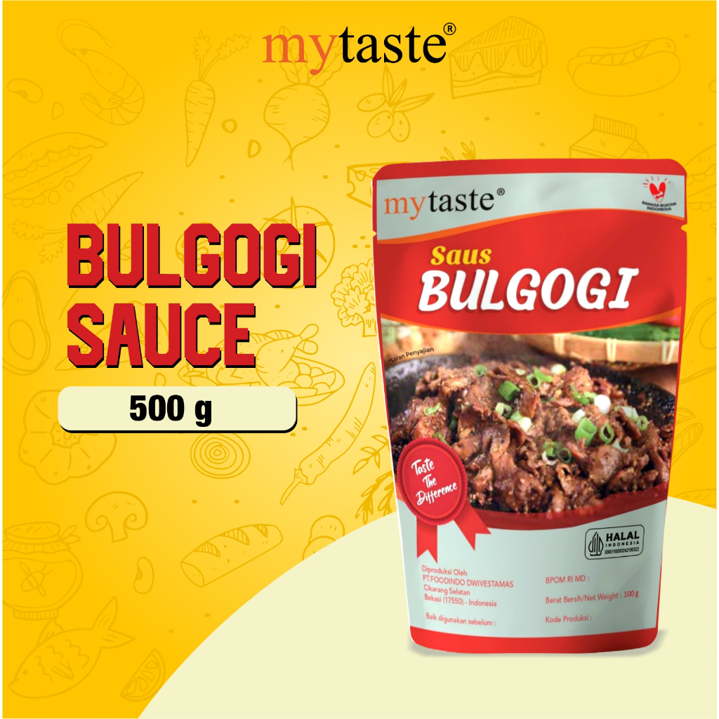 Jual My Taste Bulgogi Sauce 500gr Saus Bulgogi Halal Bumbu Bulgogi ...