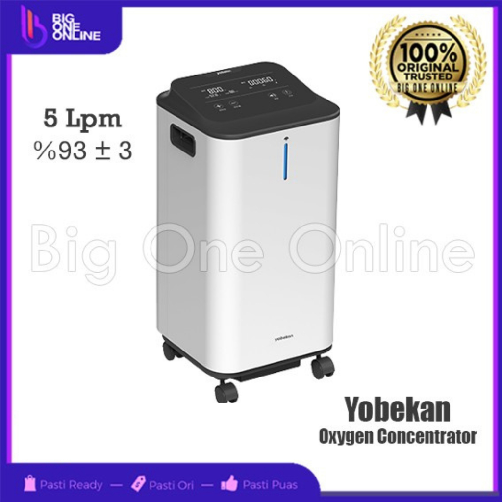 Jual Oxygen Concentrator 5Lpm Yobekan, Penghail Oksigen Portable 93-96% ...