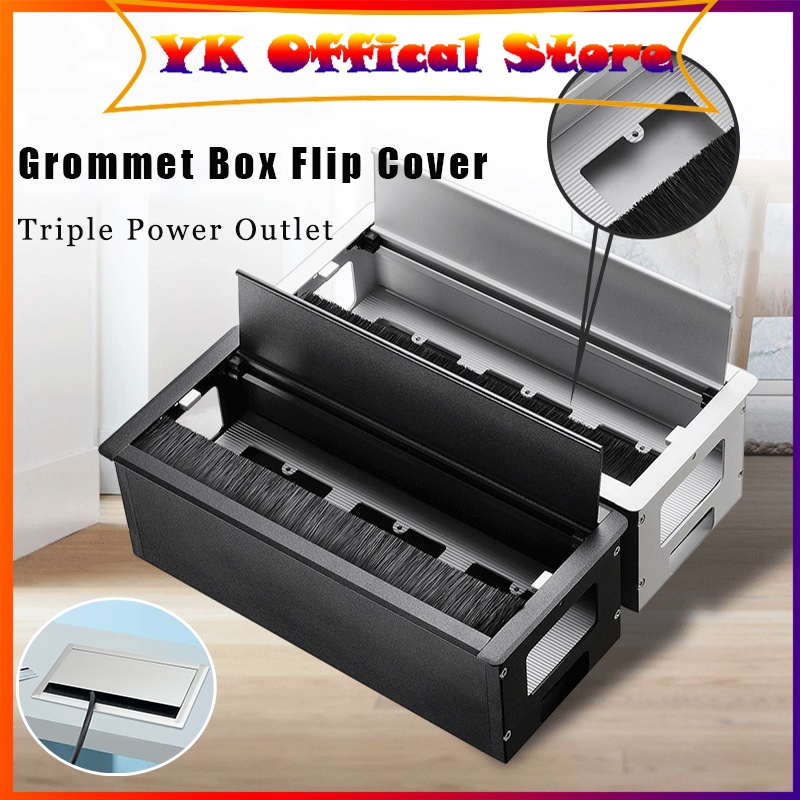 Jual Grommet Box Flip Cover Top Tanam Rata Meja Tempat Dudukan ...