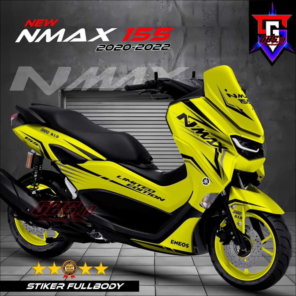 Jual Stiker Decal Variasi Nmax New 155 2020 2022 Stiker Decal Nmax New ...