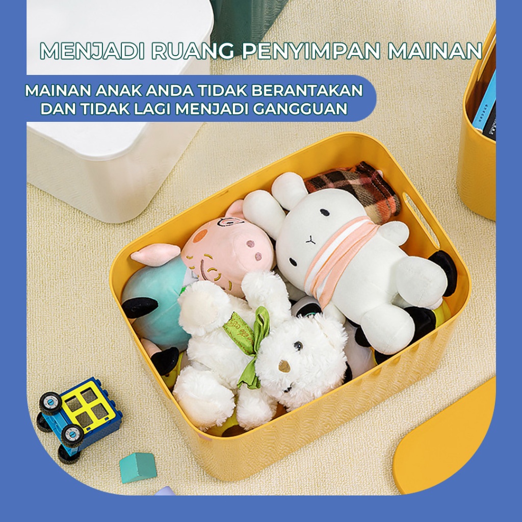 Jual Kotak Penyimpanan Serbaguna Storage Box Dengan Tutup Kotak Plastik ...