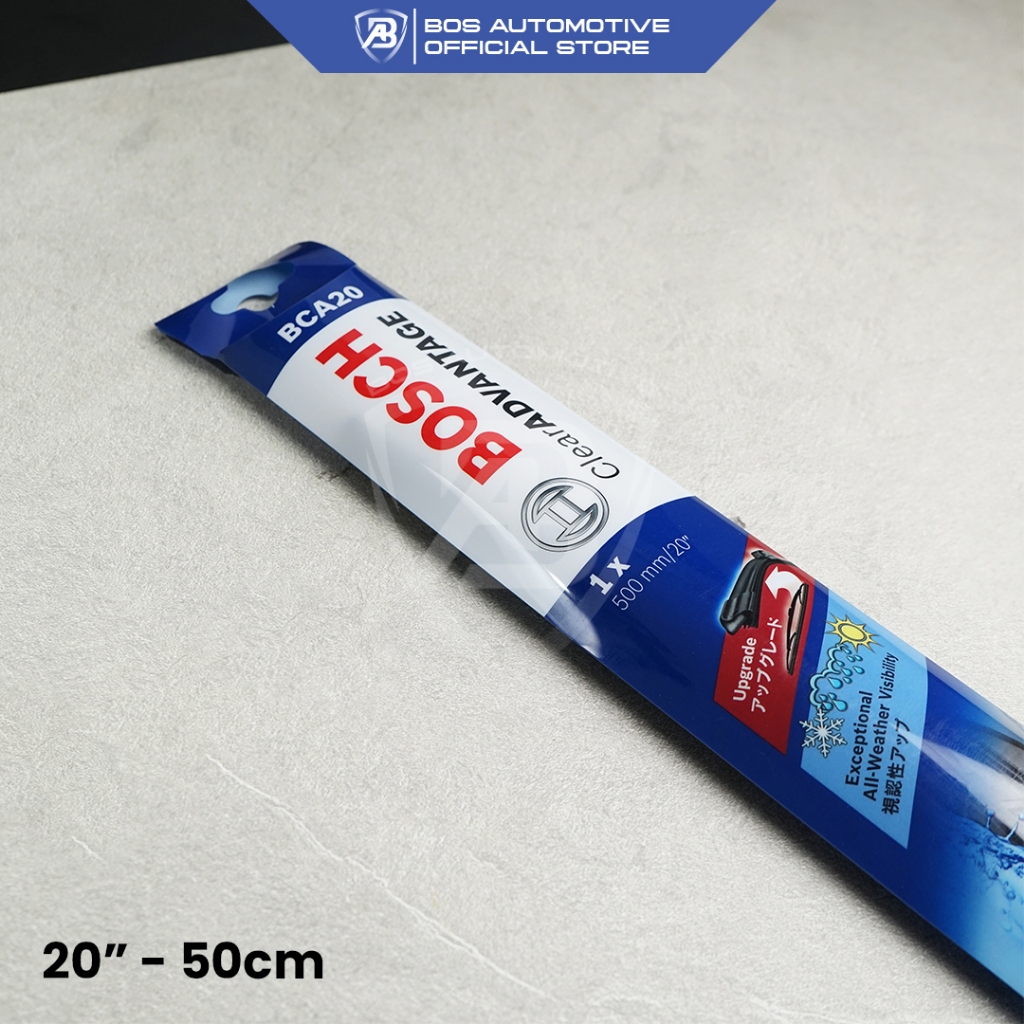 Jual Wiper Blade BOSCH Frameless Clear Advantage / Aerofit / Pisang Full Karet / Kipas Kaca ...