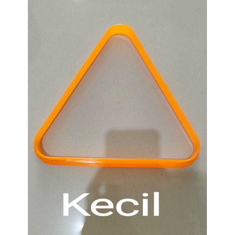 Jual Triangle billiard ball rack atau segitiga bola billiard kecil ...