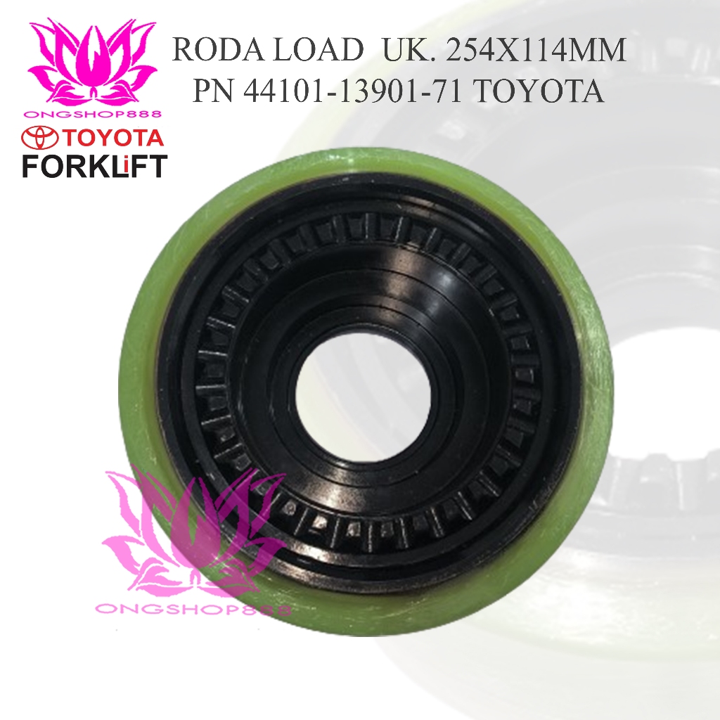 Jual Roda Depan Load 44101-13901-71 Toyota 7FBR15-18 254x114 Reach ...