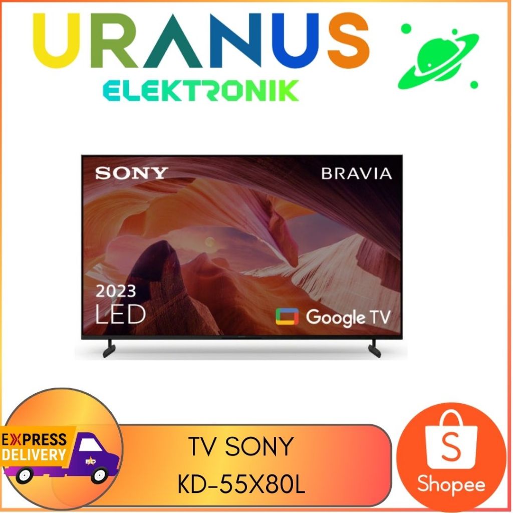 Jual SONY KD-55X80L SMART TV 55INCH TV LED 4K HDR PROCESSOR TRILUMINOS ...