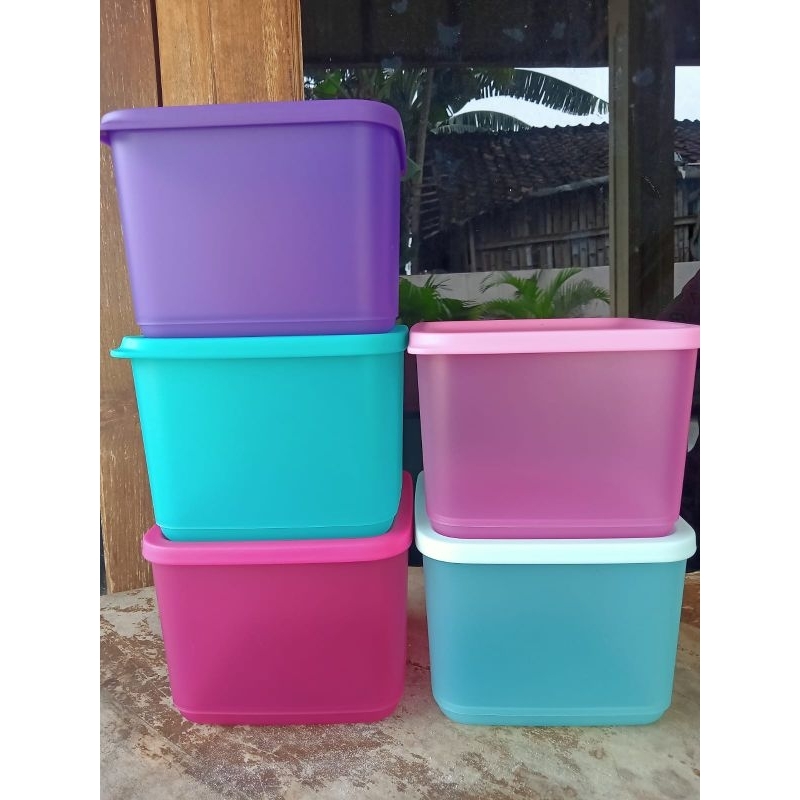 Jual toples summer medium tropical 1 liter tupperware 1pcs | Shopee ...