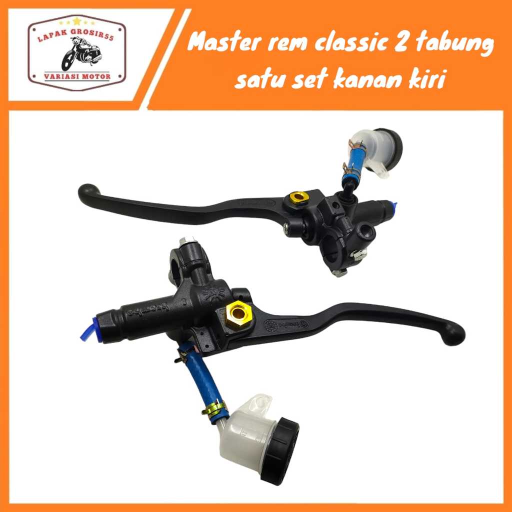 Jual Master rem Classic Nmax 2 Tabung Satu set kanan kiri PNP PCX NMAX ...