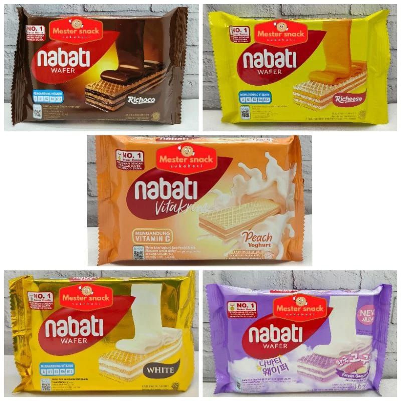 Jual Nabati wafer 39 gram Berbagai varian rasa | Shopee Indonesia