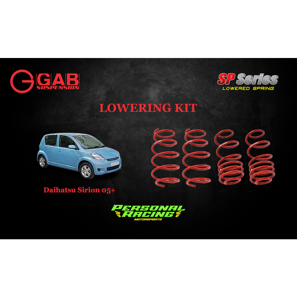 Jual GAB Coil Spring Per Coilover Daihatsu Sirion | Shopee Indonesia