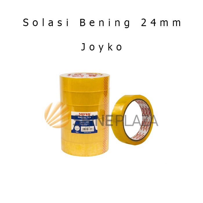 Jual Solasi Selotip Bening 24mm - Isolasi Solatip Joyko 1 Inch | Shopee ...