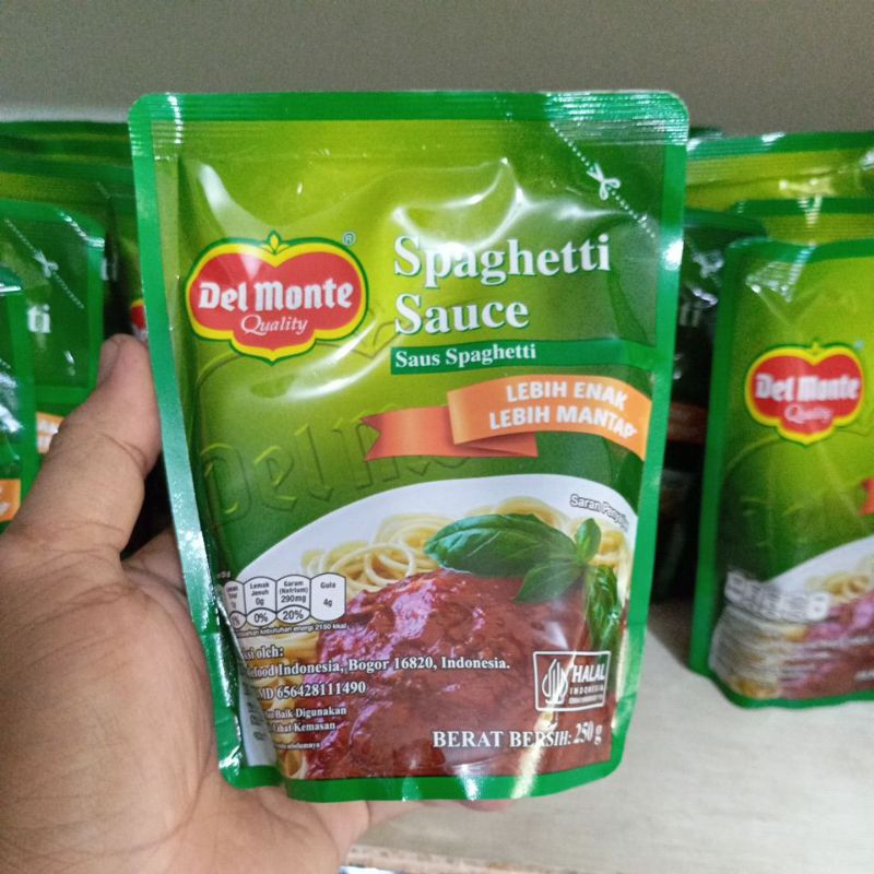 Jual Del Monte spaghetti sauce 250 gram | Shopee Indonesia