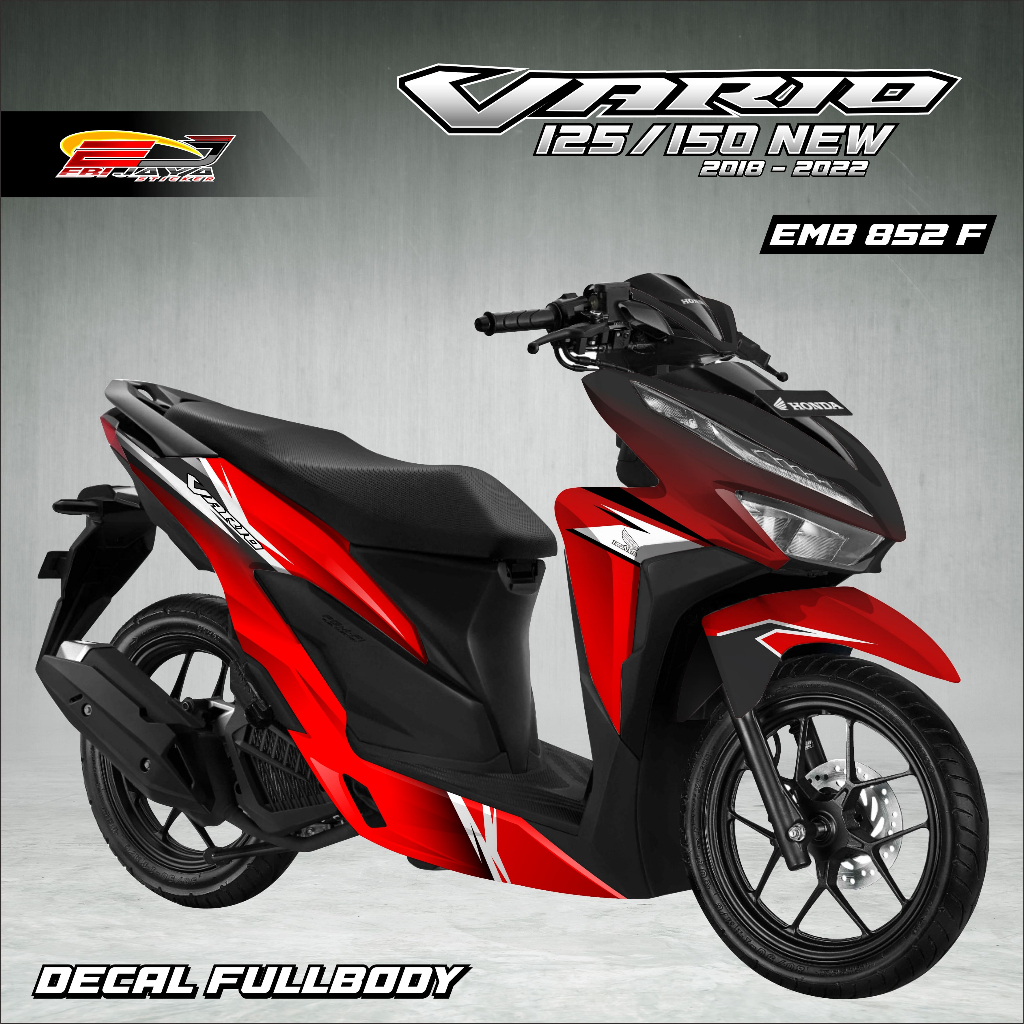 Jual STICKER DECAL MOTOR MATIC VARIO 2018 SAMPAI 2022 SIAP PAKAI-STIKER ...