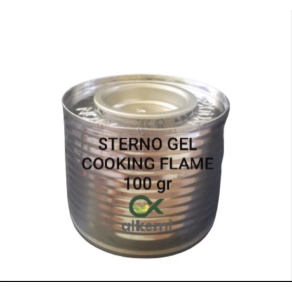 Jual Sterno Gel Cooking Flame Kaleng 100 Gram | Shopee Indonesia