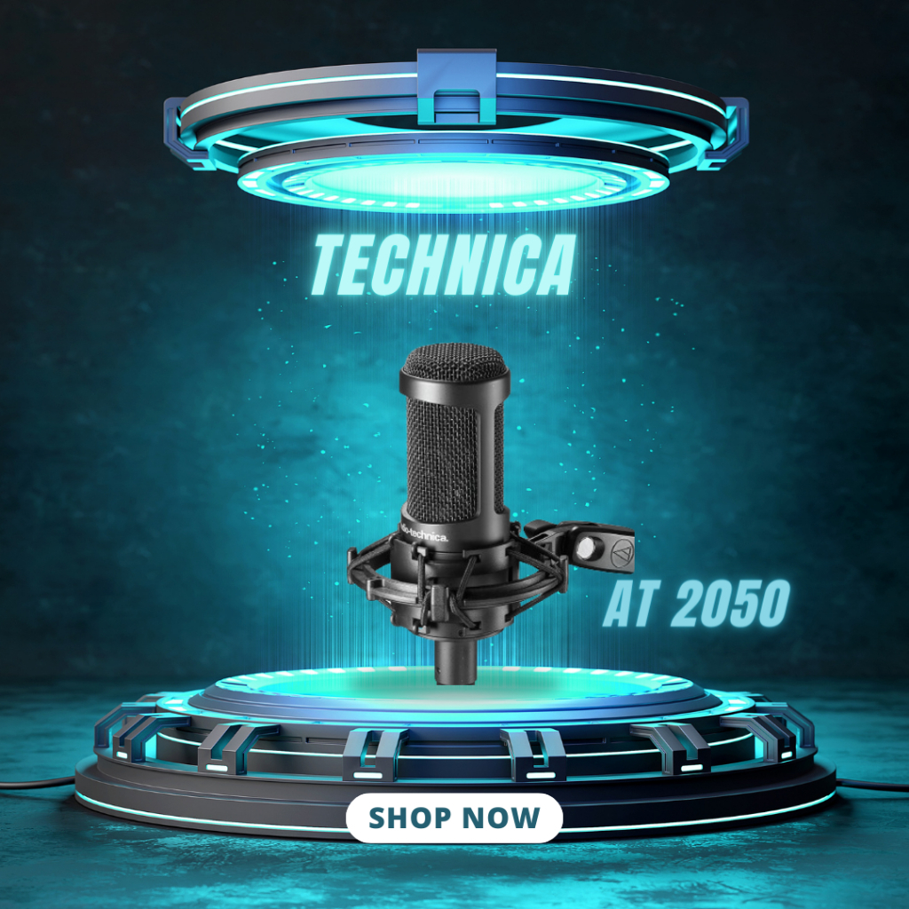 Jual MIC CONDENSER TECHNICA AT 2050 / AT2050 / AT-2050 MULTI PATTERN ...