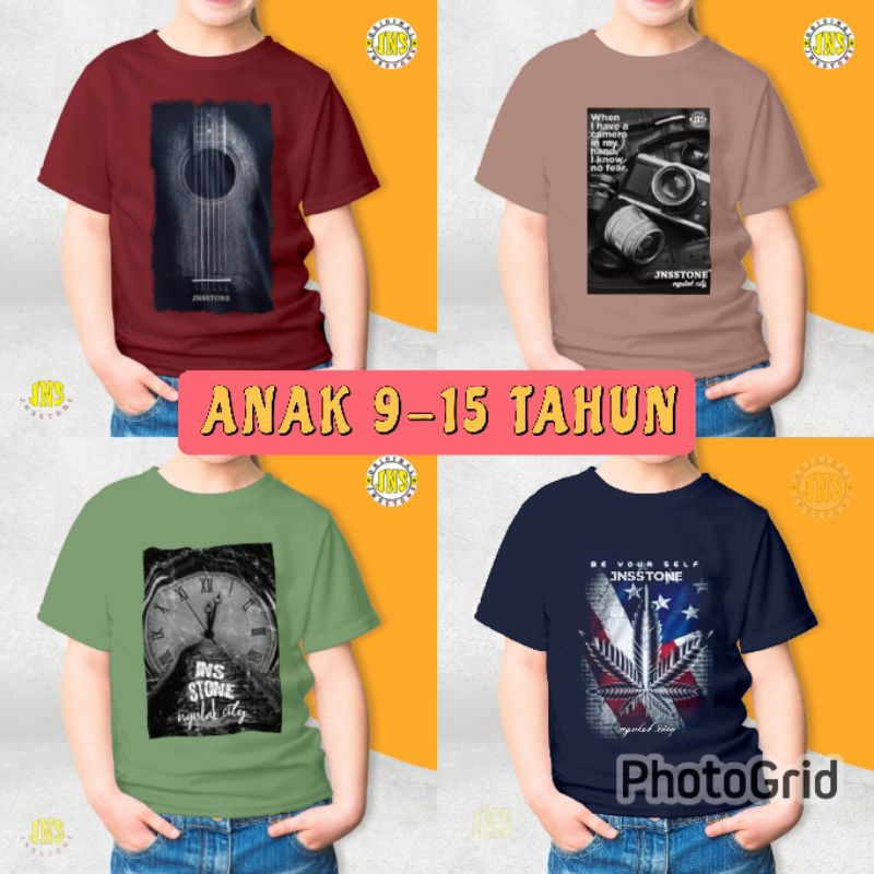 Jual kaos distro anak tanggung 9.10.11.12.13 14 15 tahun laki-laki-perempuan | Shopee Indonesia