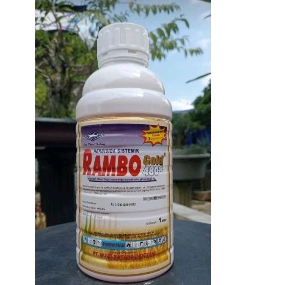 Jual FORE SALE Obat gulma/ herbisida sistemik RAMBO GOAL 480sl 1liter ...