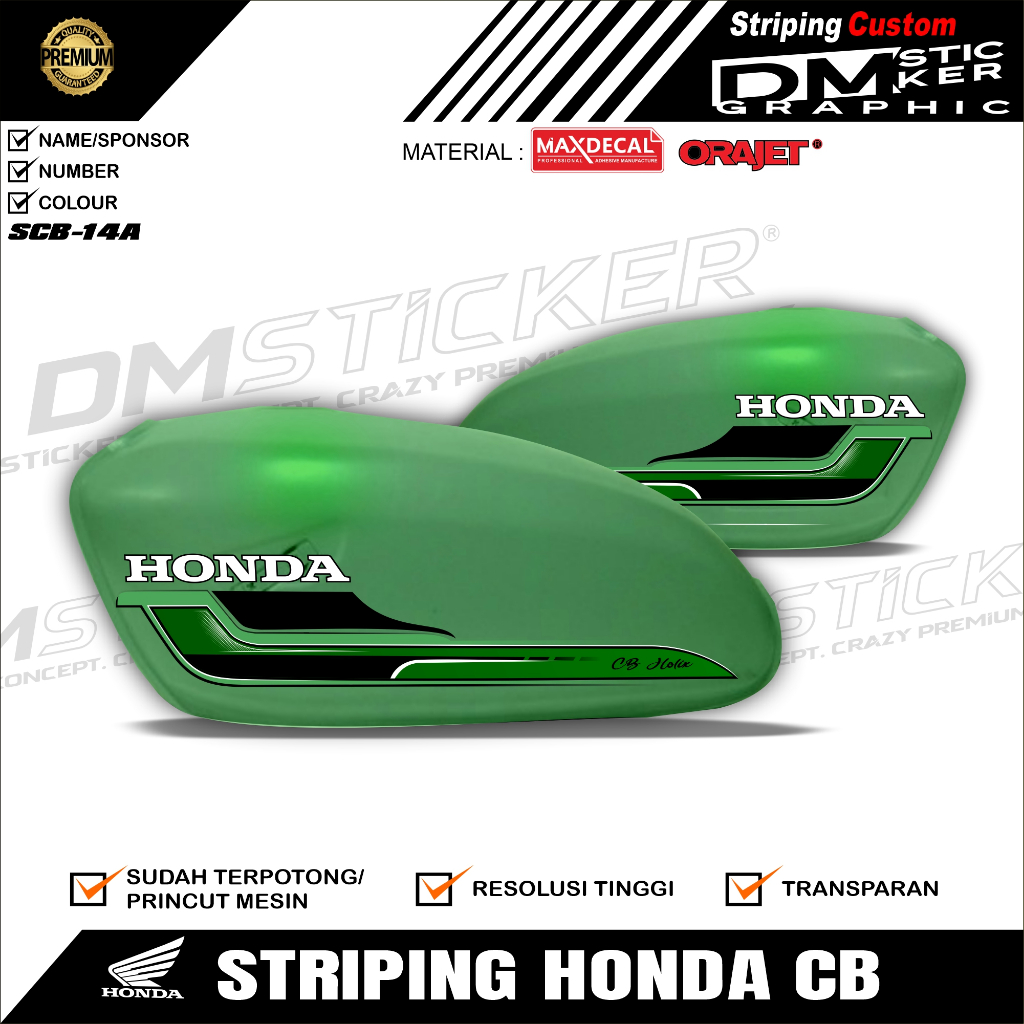 Jual STRIPING CB GLATIK STICKER CB GLATIK MURAH KODE - SCB 14 | Shopee ...