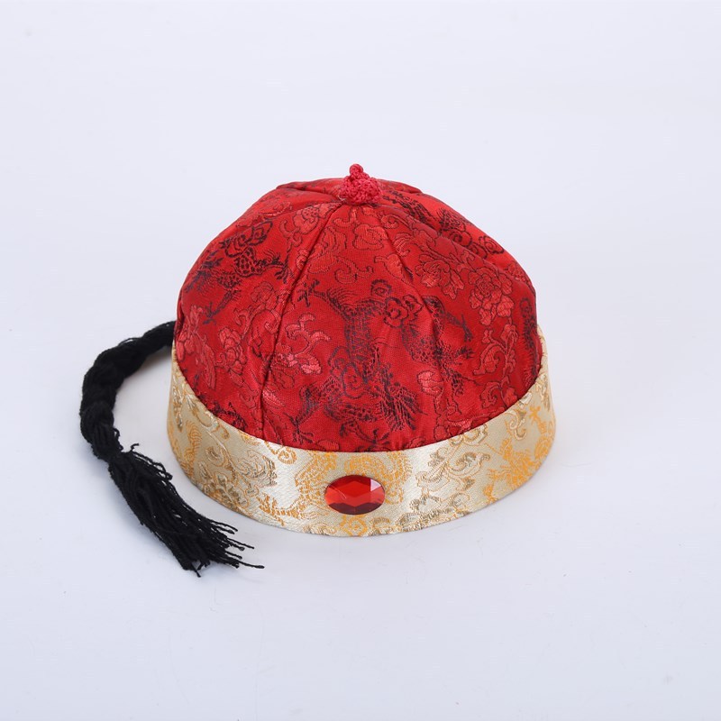 Jual topi imlek adat tradisional tionghua / topi chinese anak laki dan ...